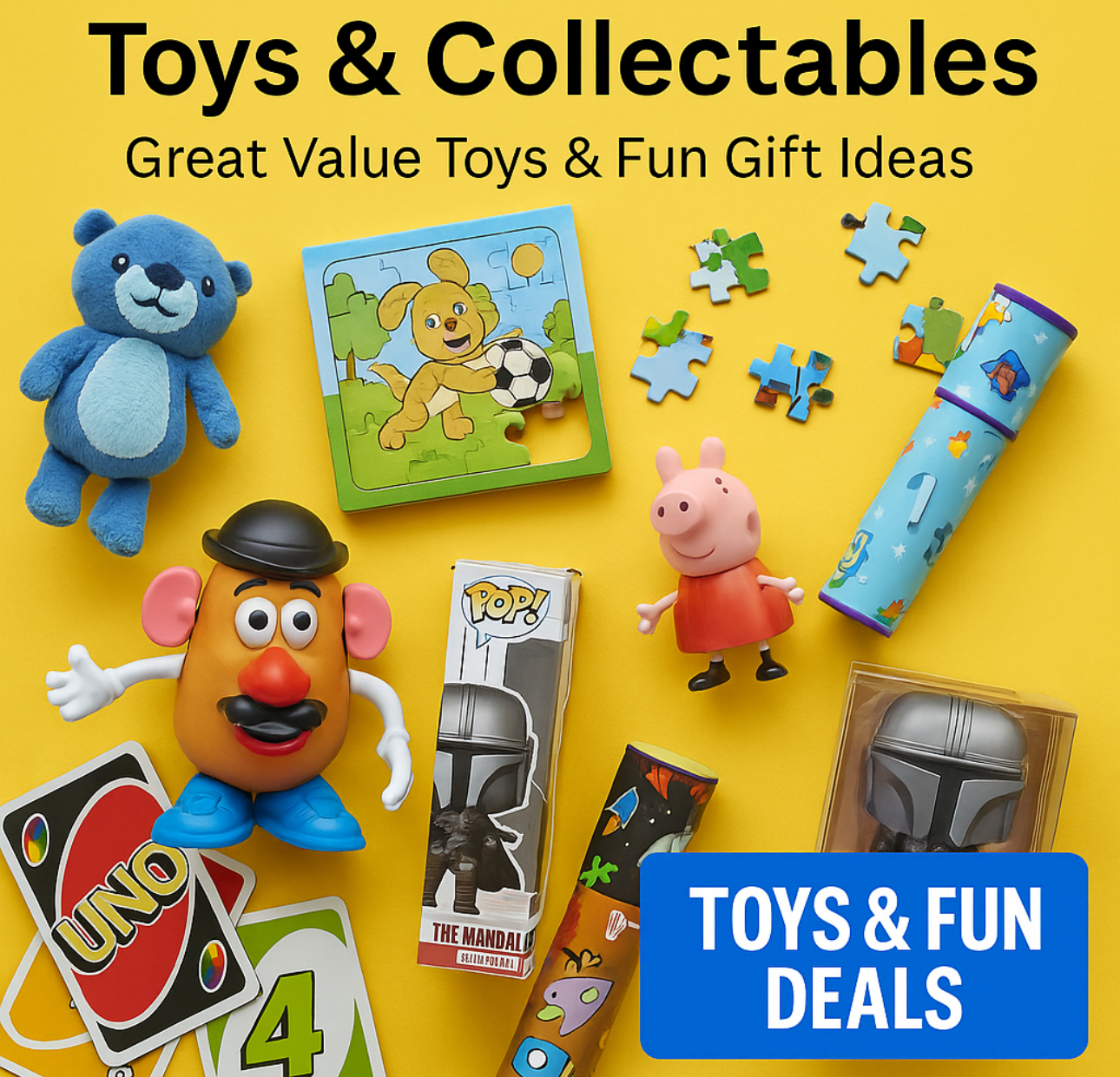 Toys & Collectables | Fun Gifts & Kids’ Favourites for Less