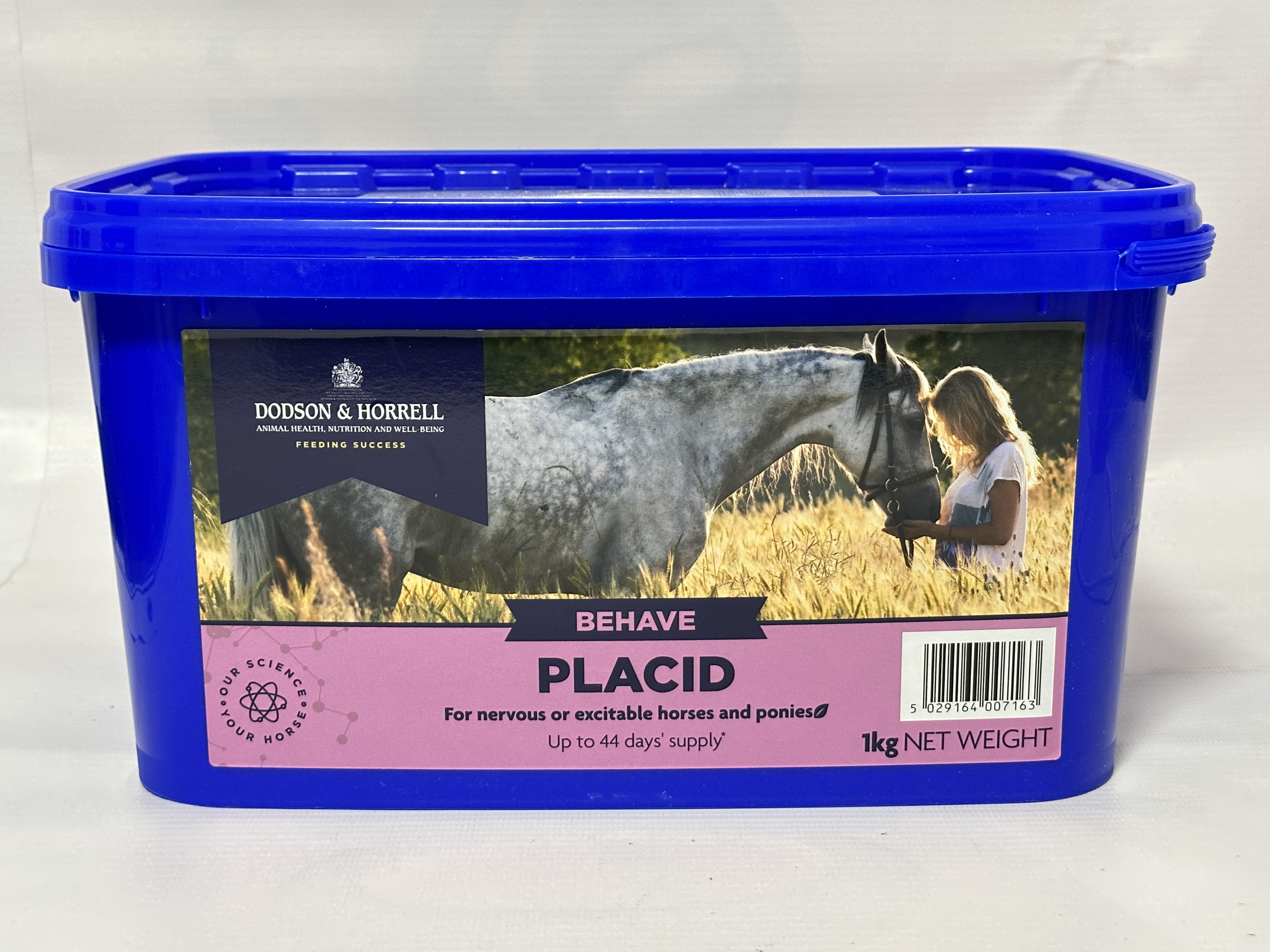Dodson & Horrell Placid Horse Supplement 1kg | Calming Support for Horses & Ponies