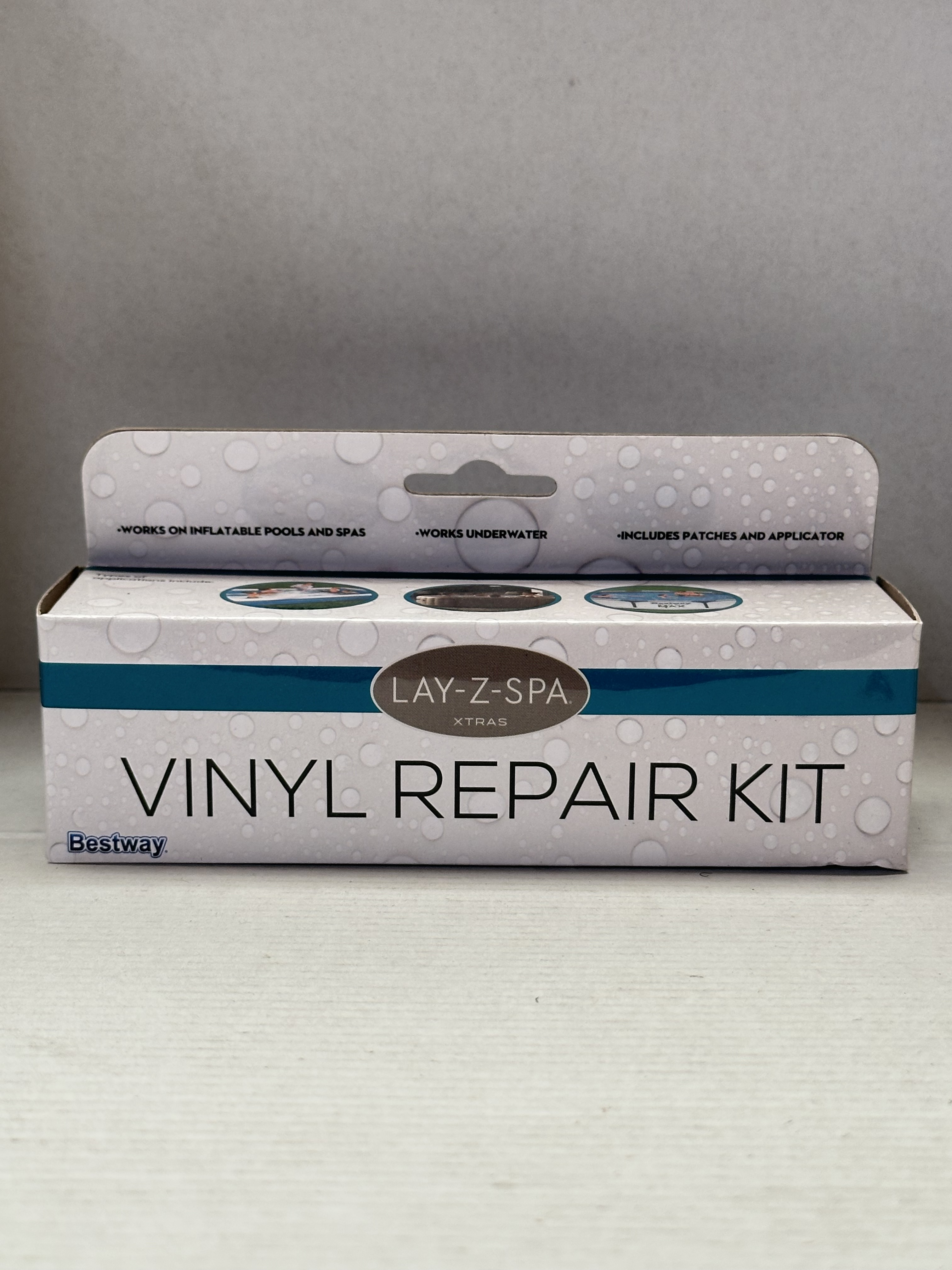 Lay-Z-Spa BWA0010 Vinyl Repair Kit for Hot Tubs, Inflatable Spas and ...