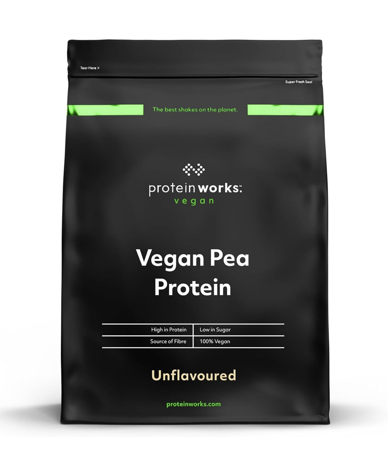 Protein Works Pea Protein Isolate Protein Powder 100% Plant-Based ...